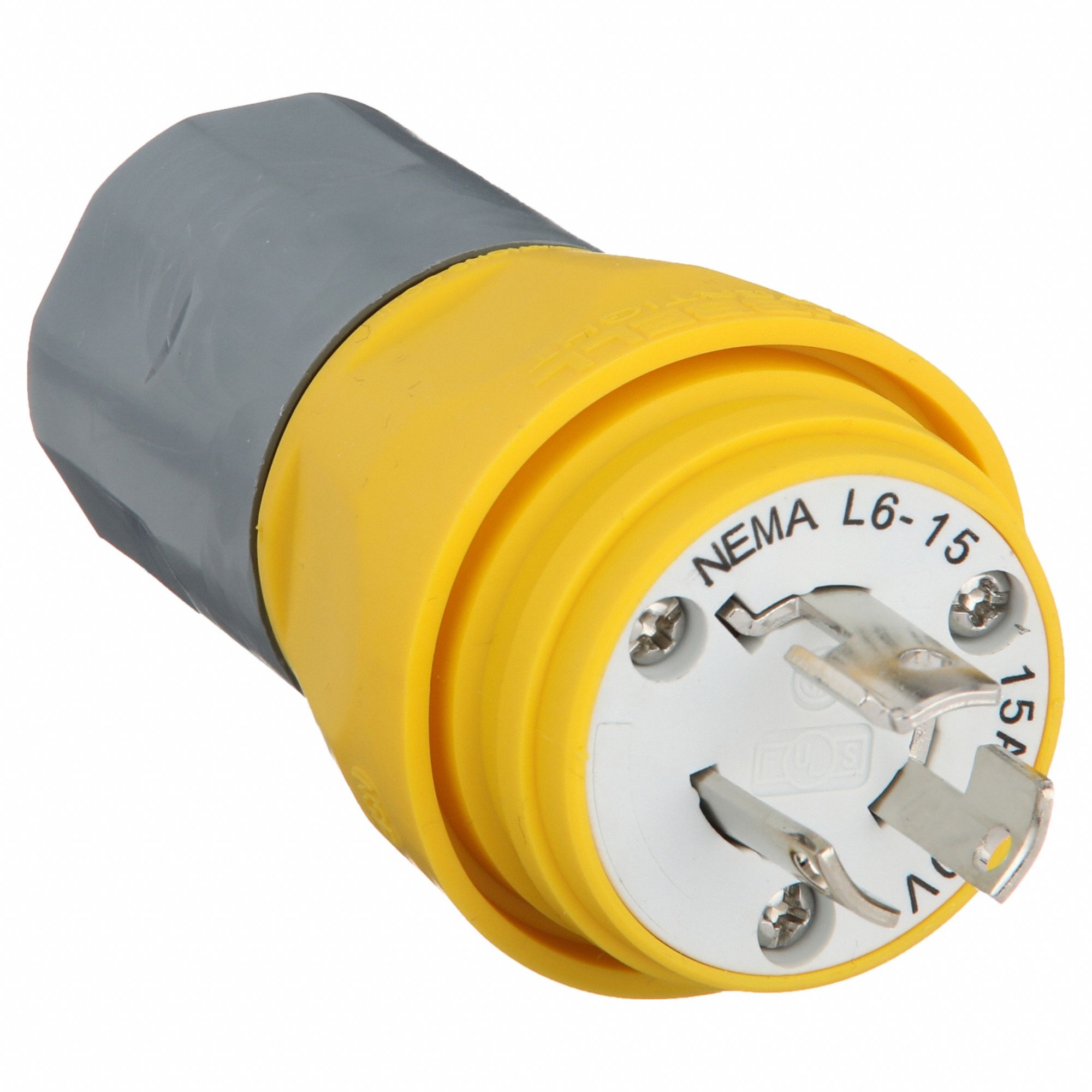 L6-15P, 15 A, Watertight Locking Plug - 39AW27|HBL24W49 - Grainger