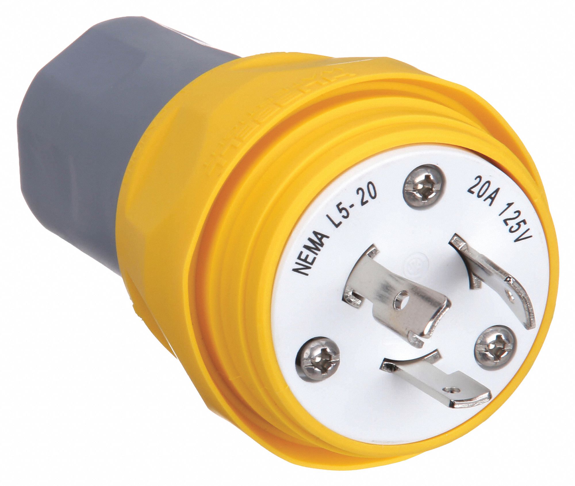 L5-20P, 20 A, Watertight Locking Plug - 39AW32|HBL26W47 - Grainger