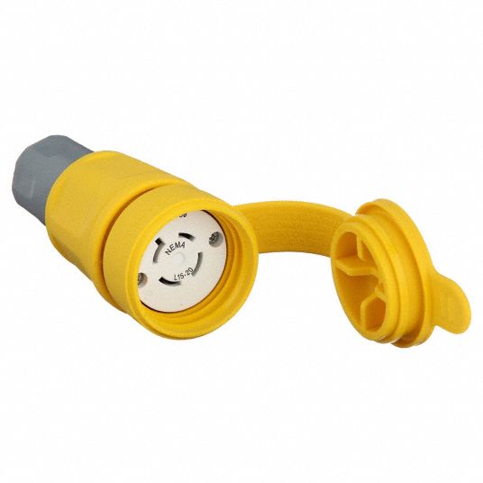 L15-20R, 20 A, Watertight Locking Connector - 39AW43|HBL27W75 - Grainger