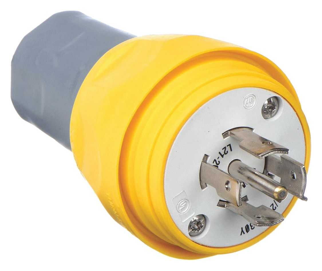 L21-20P, 20 A, Watertight Locking Plug - 39AW97|HBL26W81 - Grainger