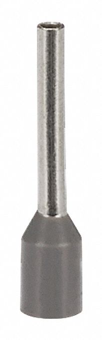 PANDUIT Ferrule: Gray, Polypropylene, 500 PK - 39AX53|FSD72-8-D - Grainger