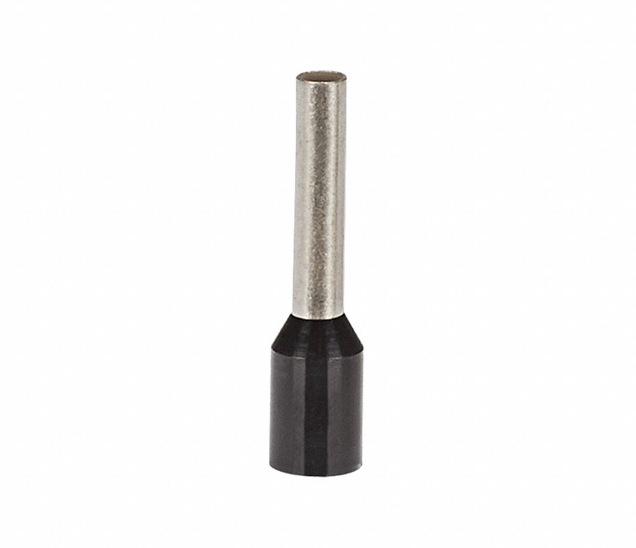 PANDUIT Casquillo,Negra,16 AWG,0.650" L,PQ500 - Casquillos - 204L21 ...