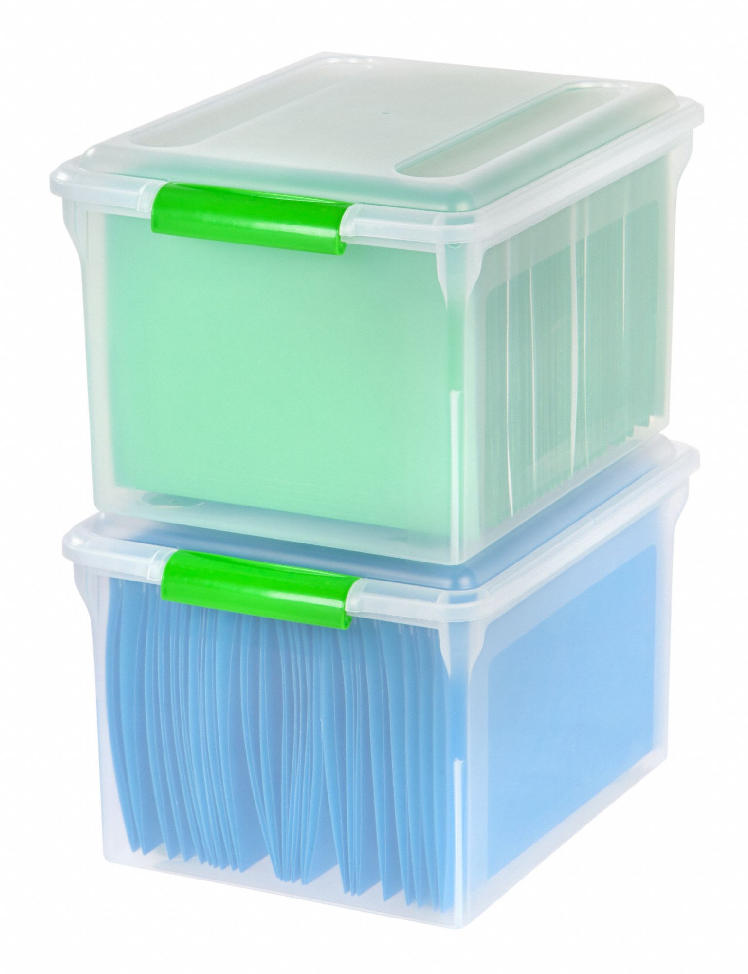 IRIS File Box, 11 3/16 in Height, 13 3/4 in Width, 17 1/2 in Depth ...