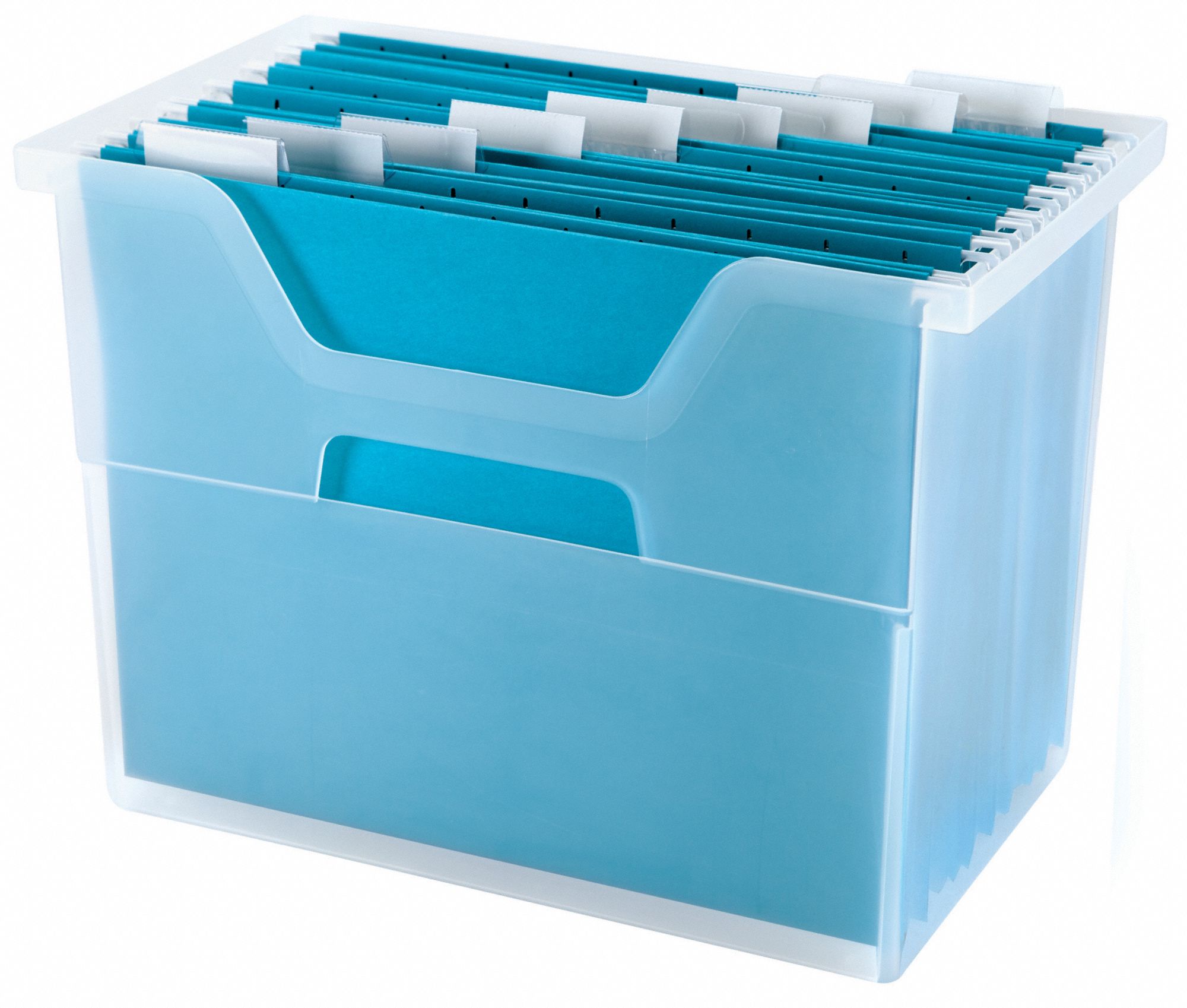 IRIS File Box, 9 13/16 in Height, 13 3/8 in Width, 7 7/8 in Depth ...