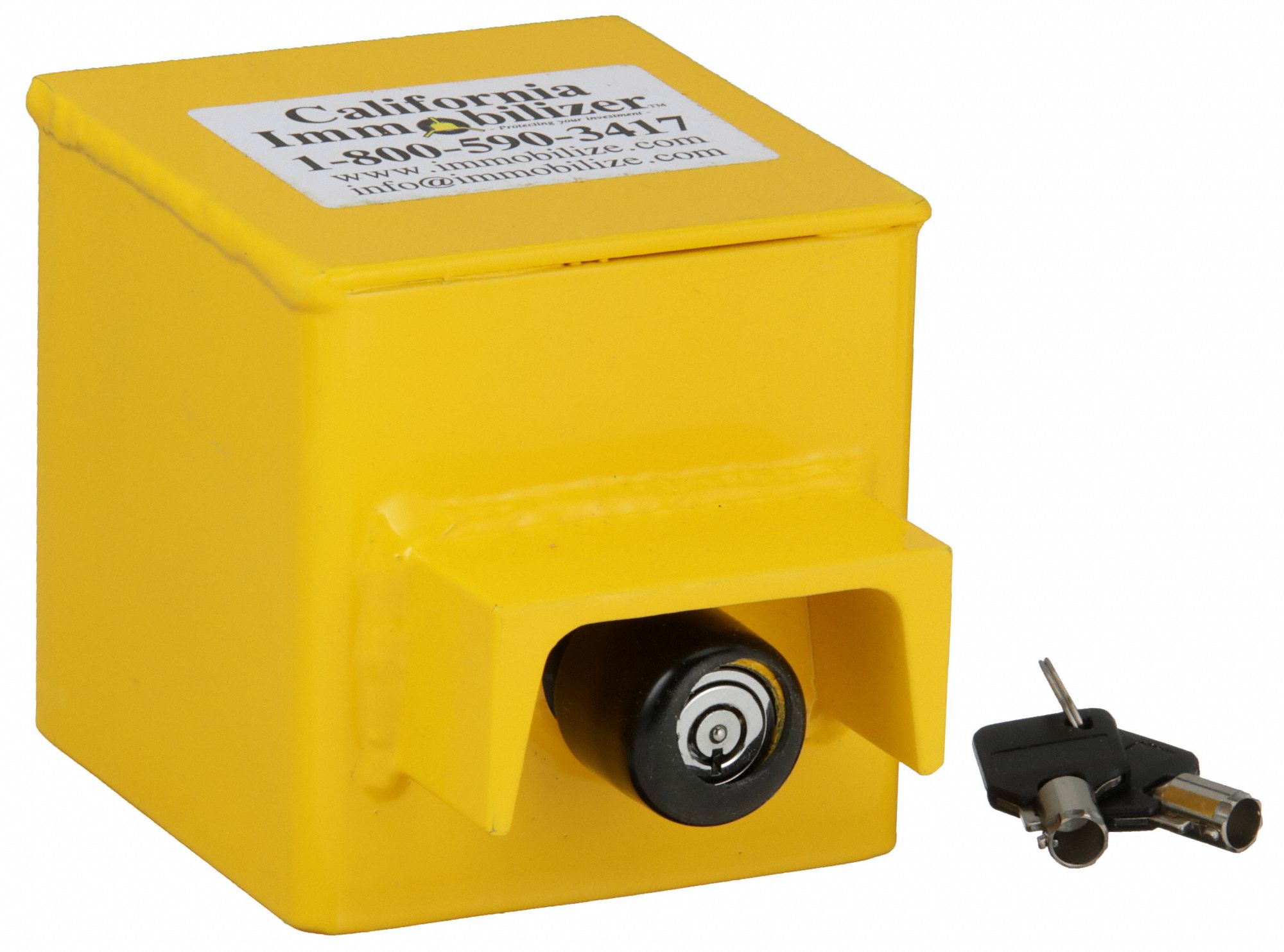 CALIFORNIA IMMOBILIZER, Bulldog, 2 5/16 in/2 in, Coupler Lock - 39C435 ...