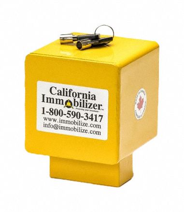 CALIFORNIA IMMOBILIZER G00100 Coupler Lock,Bulldog Lock Type 39C435 | eBay