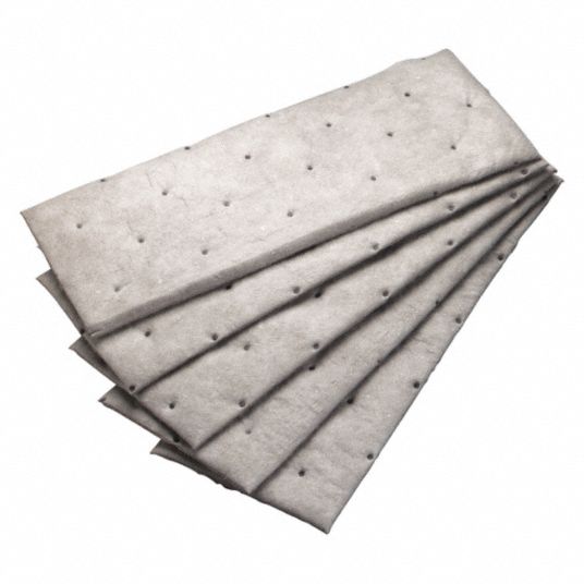 3M, 20 1/2 in x 7 1/2 in Pad Size (L x W), Polyester/Polypropylene ...