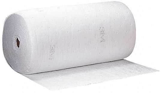 3M, 1,728 in Lg, 38 in Wd, Sorbent Roll - 39CD46|HP-100 - Grainger