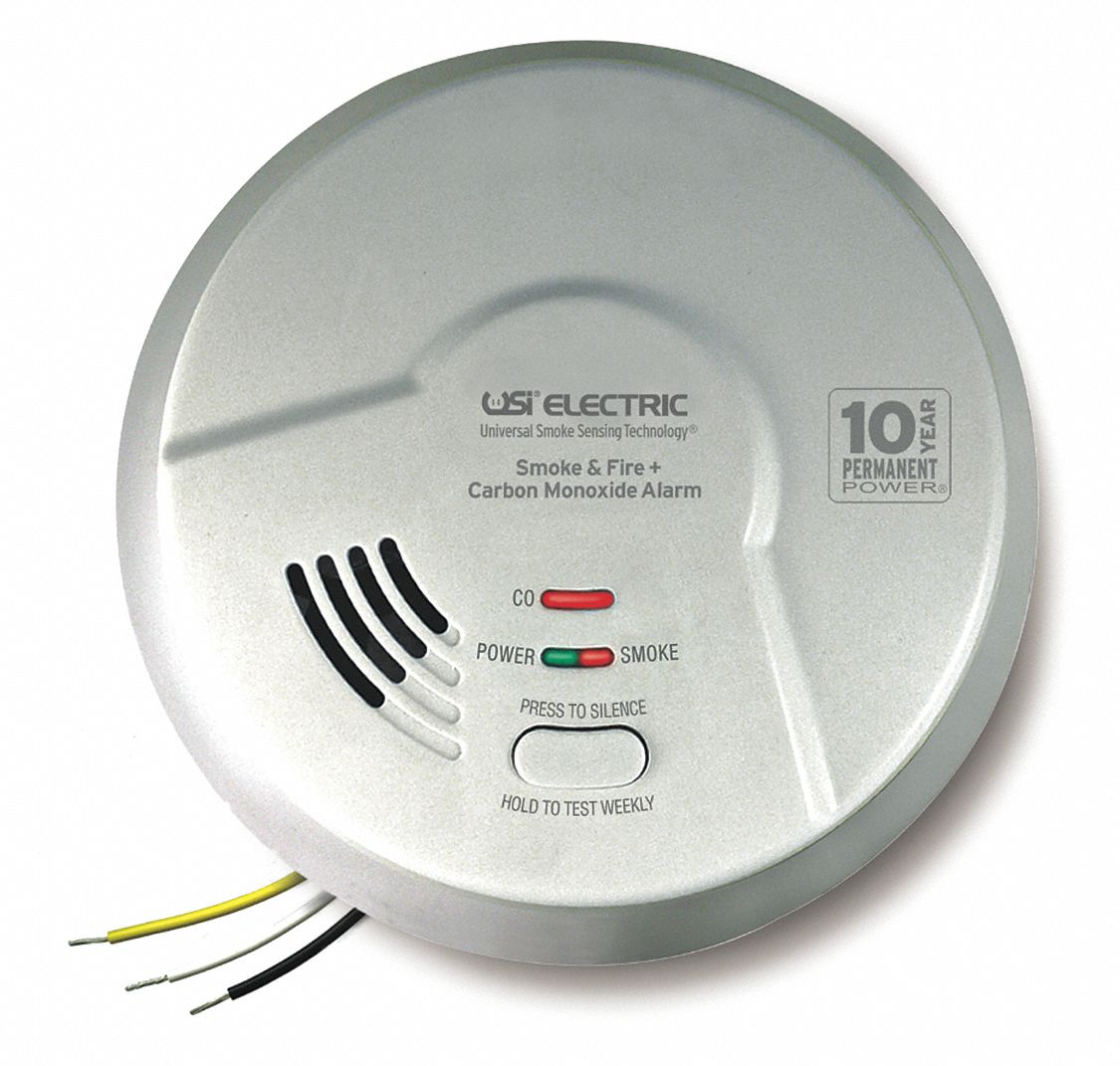 UNIVERSAL SECURITY INSTRUMENTS, Carbon Monoxide/Fire/Smoke, Hardwired ...