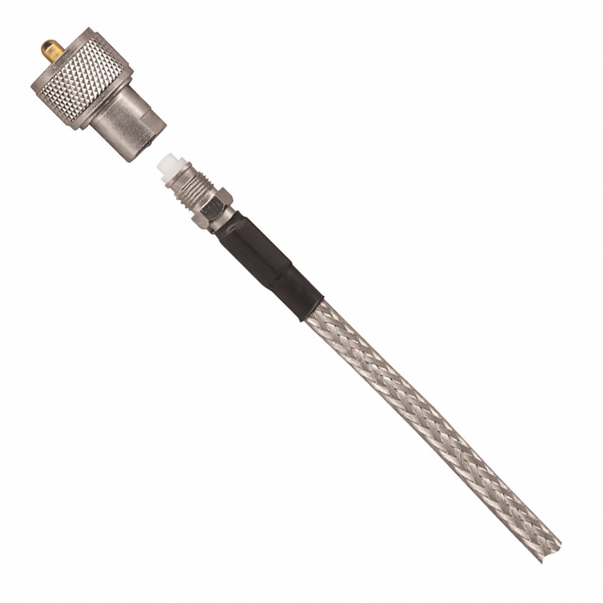 WILSON Coax Cable, RG8X Cable Type, 18 ft Cable Length, Silver, Vinyl ...