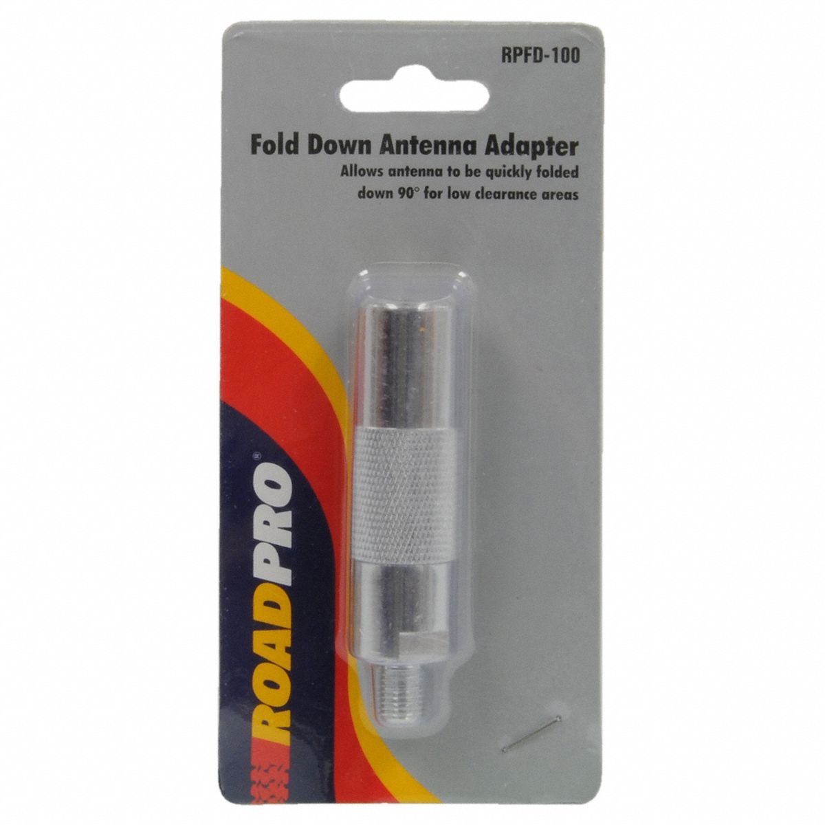 ROADPRO Fold-Over Antenna Adapter: Stud, Chrome Plated Brass - 39CJ72 ...