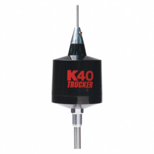 K40, CB, 49 in Overall Lg, Antenna - 39CJ77|TR-40BK - Grainger
