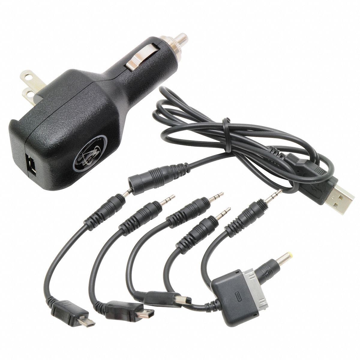 MOBILESPEC AC/DC USB Charger, 5 Adapters - 39CJ81|MSACDCGAME - Grainger