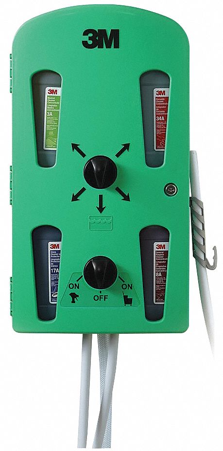 3M 3m 85853 3m Dilution Control Dispenser: Wall Mount Dispenser, 4 ...