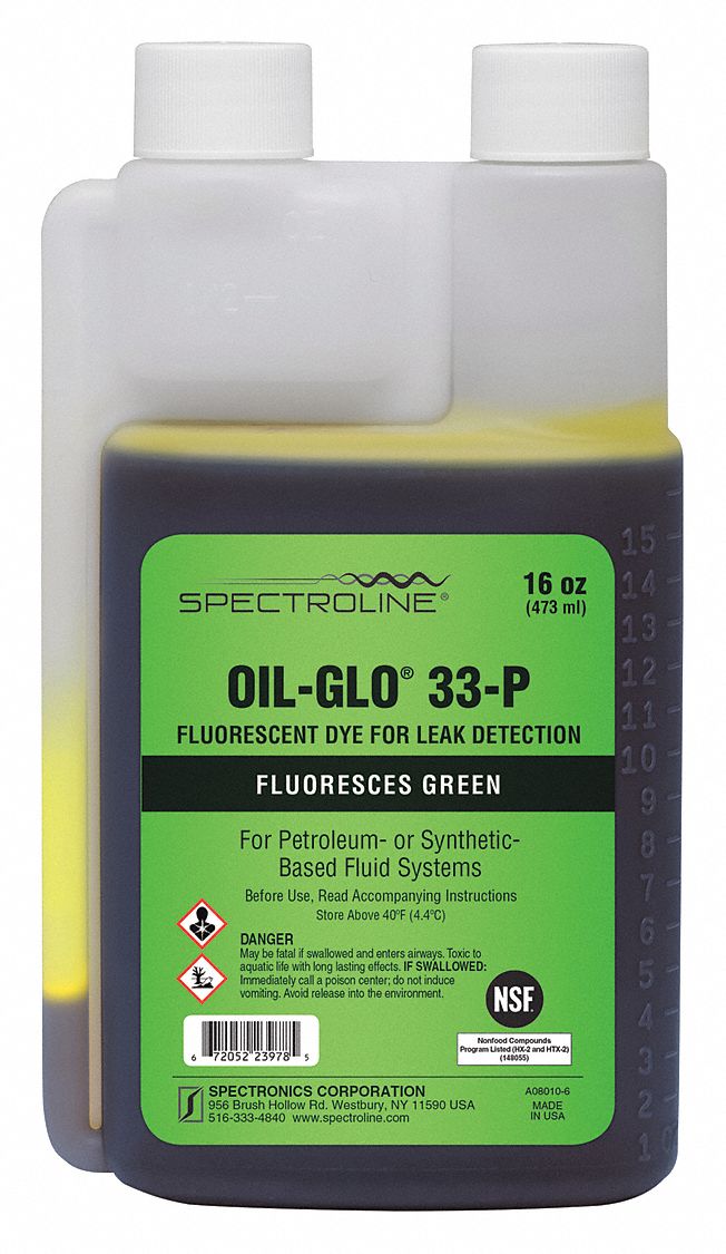 SPECTROLINE, Oil-Based, Petroleum and Synthetic, Fluorescent Leak ... SPECTROLINE, Oil-Based, Petroleum and Synthetic, Fluorescent Leak ...