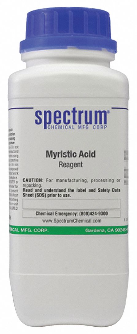 Myristic Acid,500g - Grainger