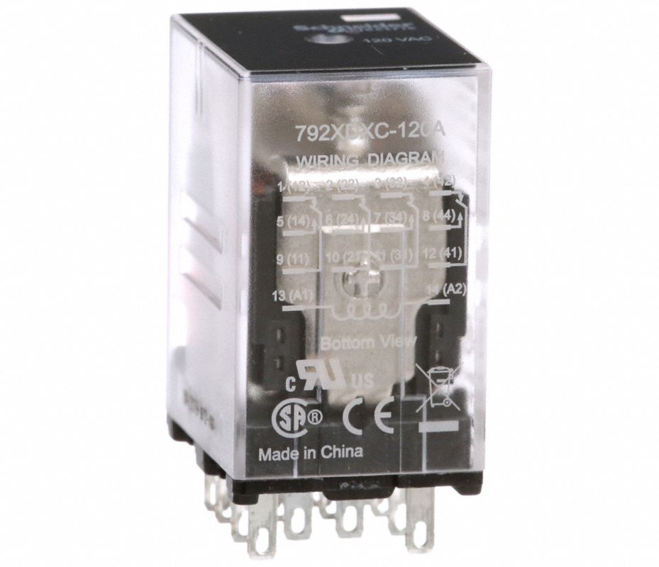SCHNEIDER Cuadrado ,Uso General, 6A @ 277V - 39DL26 | 792XDXC-120A ...