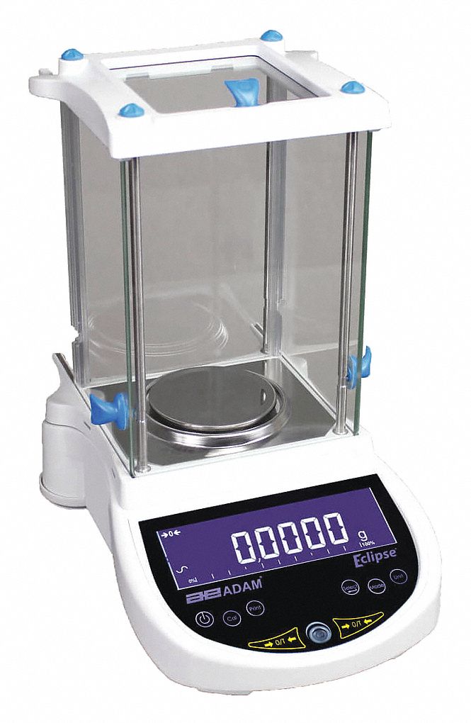 Compact Bench Scale, LCD Scale Display, Weighing Units mg - Grainger