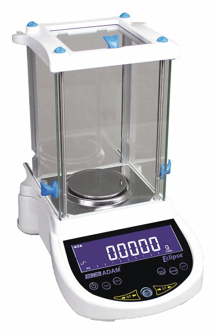 Compact Bench Scale, LCD Scale Display, Weighing Units mg - Grainger