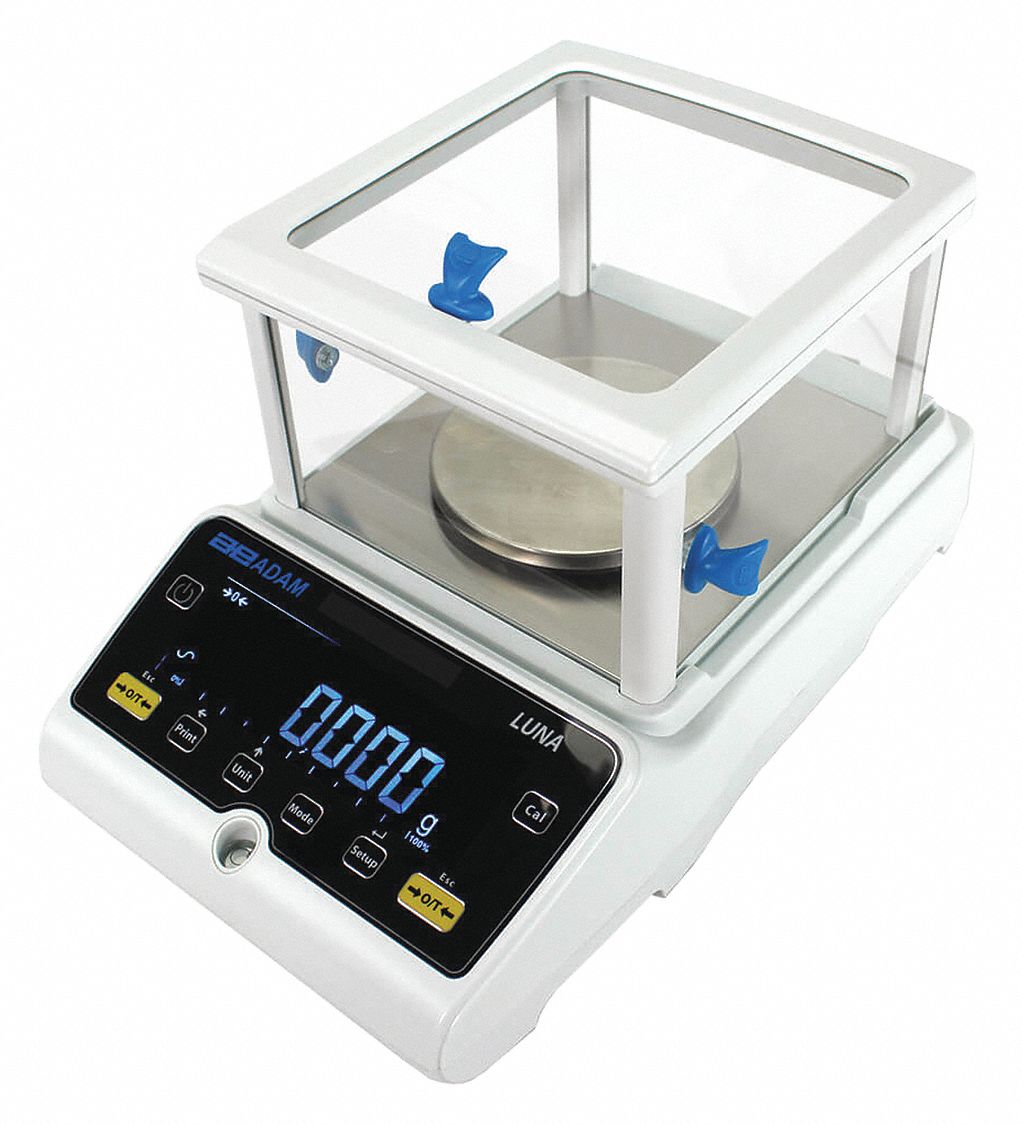 220 g Capacity, 1 mg Scale Graduations, Compact Bench Scale - 39DL62 ...