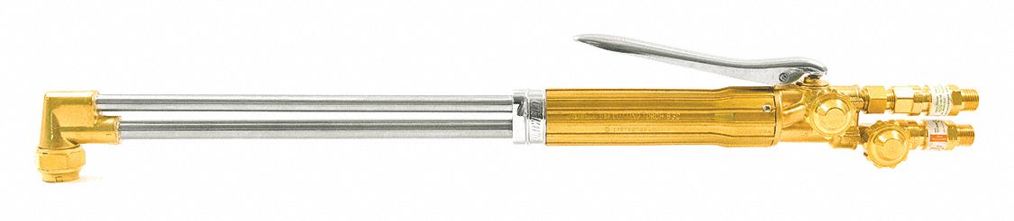 UNIWELD, 21 in Lg, 90° Head, Hand Cutting Torch - 39DM19|830-21FB ...