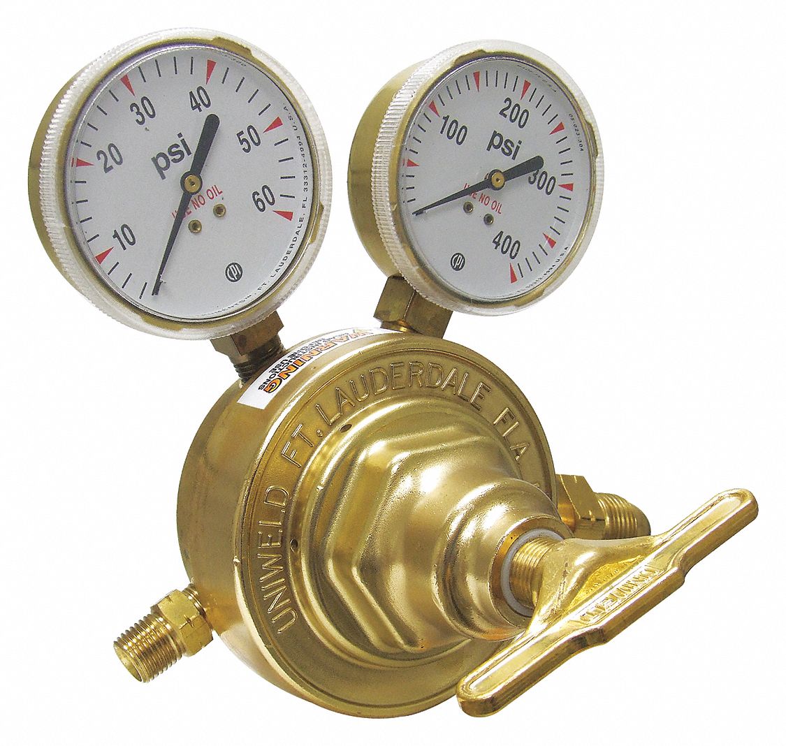 UNIWELD, Single Stage, CGA 510 Inlet, Stage Regulator - 39DM41|RV8012 ...