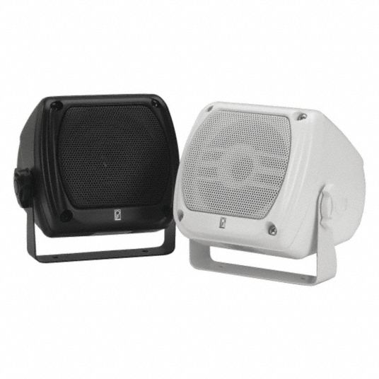 POLY-PLANAR, Rectangle, Black, Outdoor Box Speakers - 39DN82|MA840-B ...