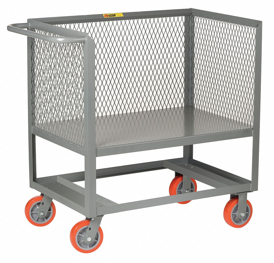 LITTLE GIANT, 2,000 lb Load Capacity, 53 in x 24 in x 40 in, Open-Sided ...