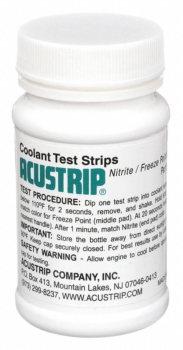 ROBINAIR, Freeze Point/Nitrite/pH, Coolant, Coolant Test Strips ...