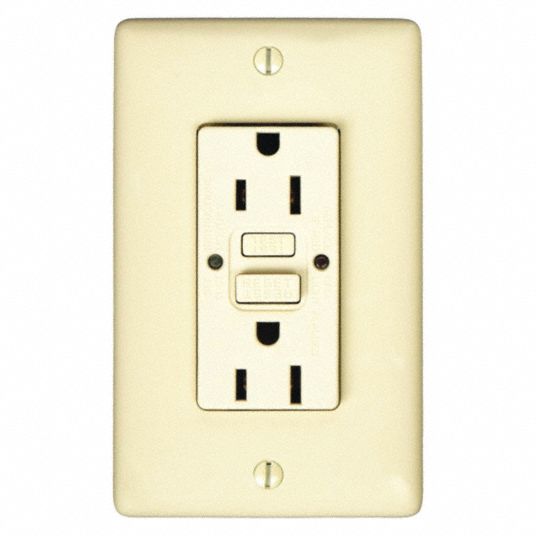 Duplex, 5-15R, GFCI Receptacle - 39EA17|GFRST15I - Grainger