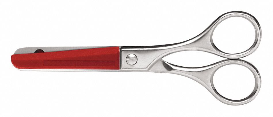Bent Handle Scissors, 5-1/2 in. - Grainger