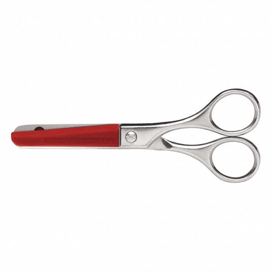 MARTOR Bent Handle Scissors, 5-1/2 in. - 39EM01|SAFE-T-GUARD 222 - Grainger
