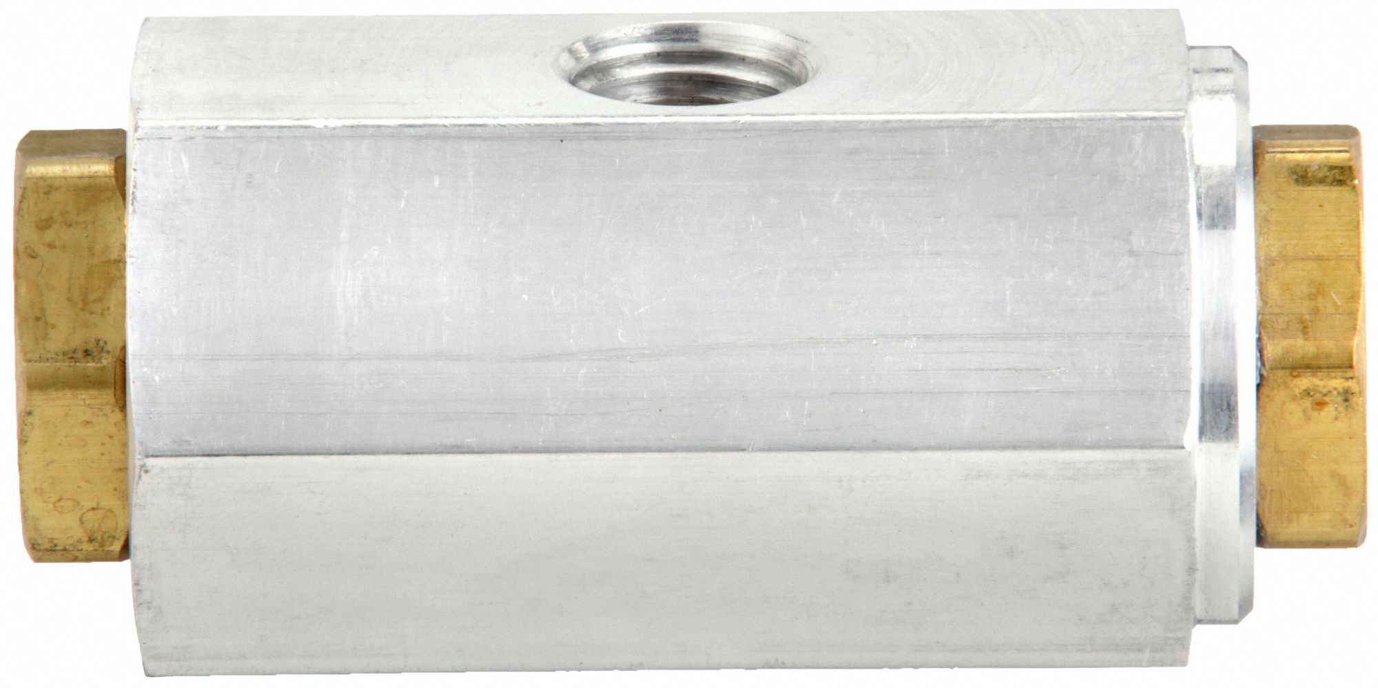 CONRADER Discharge Valve: 1/2 in Inlet Size, 1/2 in Outlet Size, 1/2 in ...