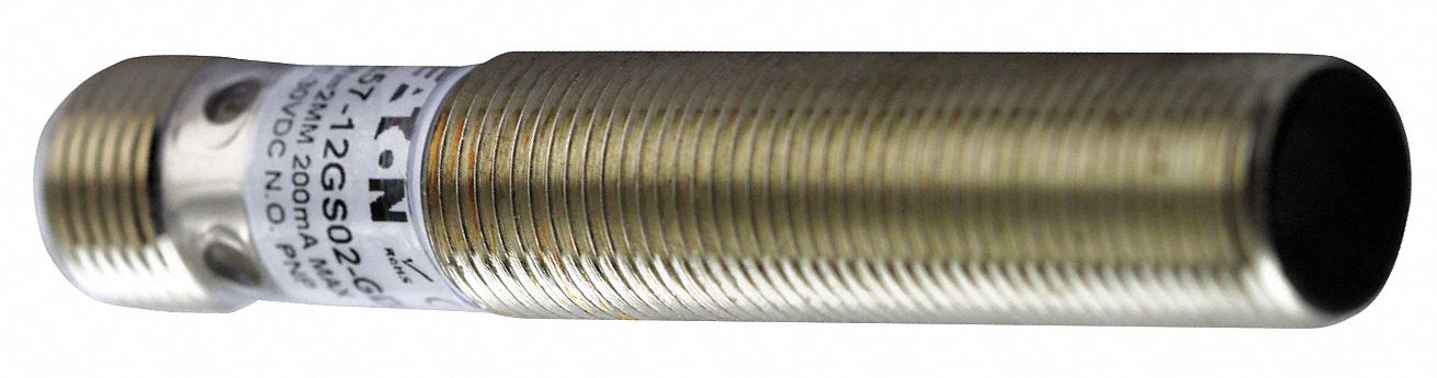 EATON, 4 - Pin Micro, PNP, Cylindrical Proximity Sensor - 39F049|E57-18GS05-GDB - Grainger