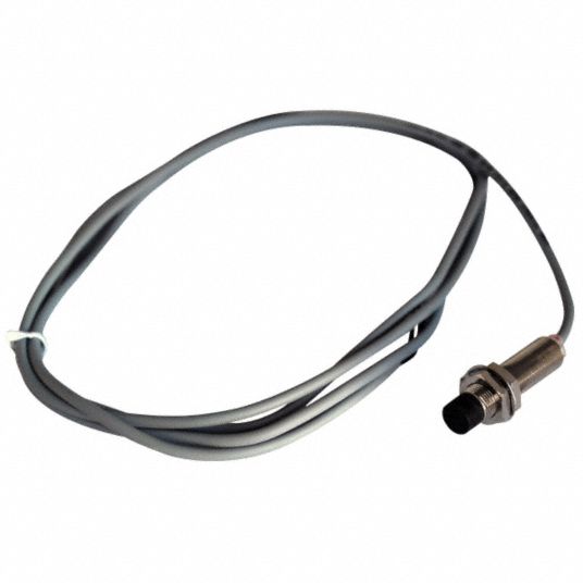 EATON, Pigtail Connector, PNP, Cylindrical Proximity Sensor - 39F044|E57-12GU04-G - Grainger