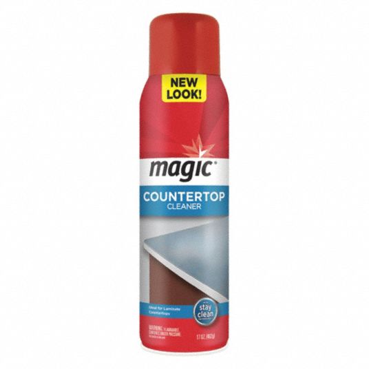 MAGIC, Aerosol Spray Can, Ready to Use, Countertop Cleaner - 39F178 ...