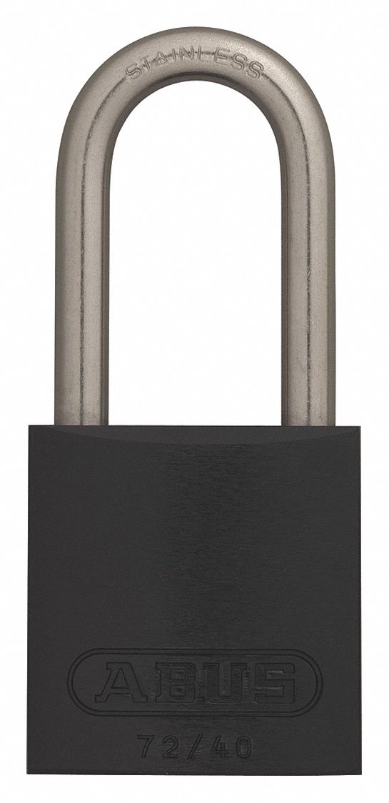 ABUS, Keyed Alike, Aluminum, KA 72 Ser Alum Lock 1-1/2 Key No.Tt03657 ...