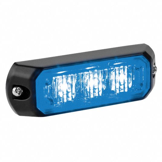 Perimeter Light,LED,Blue,2-1/2 In L - Grainger