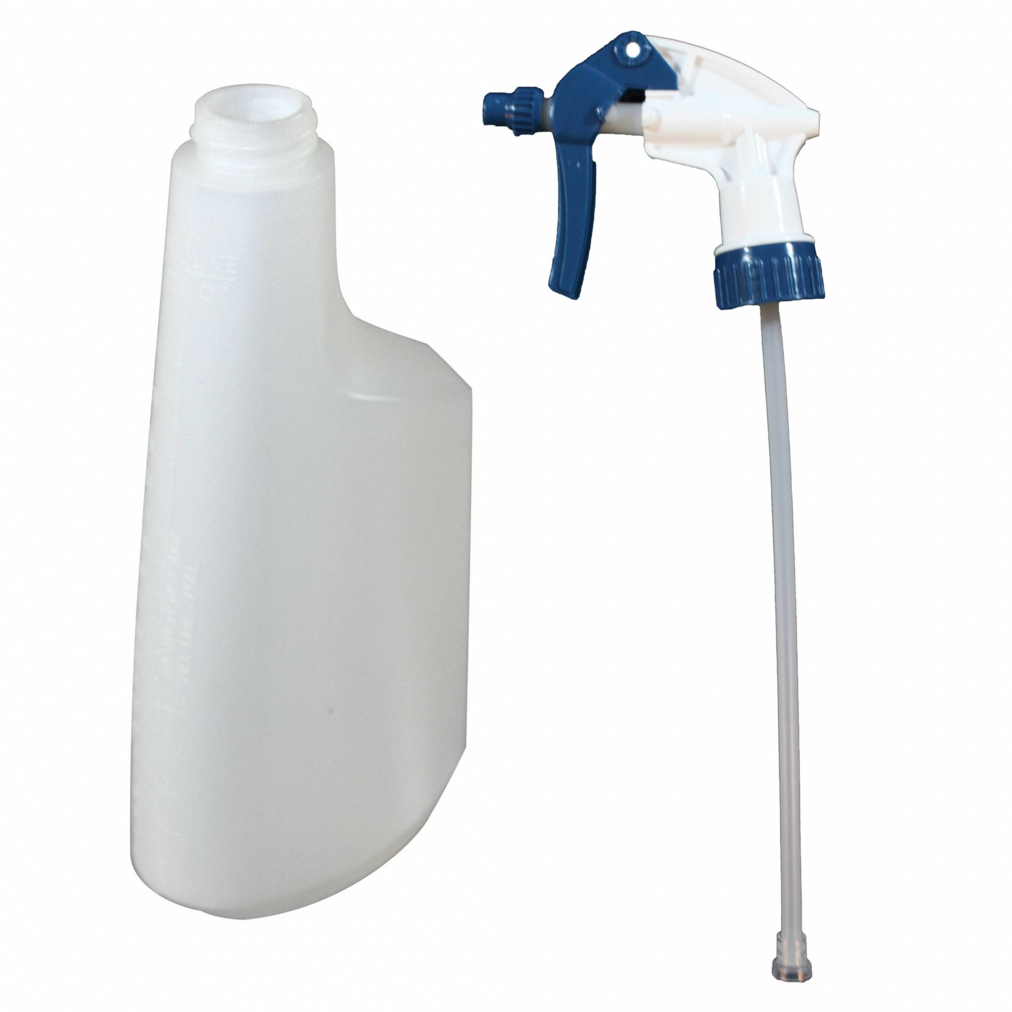 IMPACT Trigger Spray Bottle: 22 oz Container Capacity, Stream, Clear ...