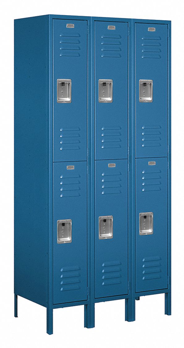 SALSBURY INDUSTRIES, 36 in x 18 in x 78 in, 12 in x 18 in x 36 in ...