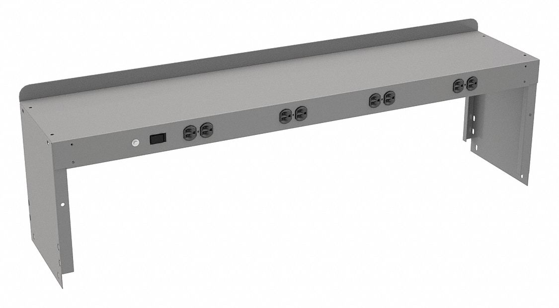 TENNSCO, 48 in Overall Wd, 10 in Overall Dp, Electronic Riser - 39FL51 ...