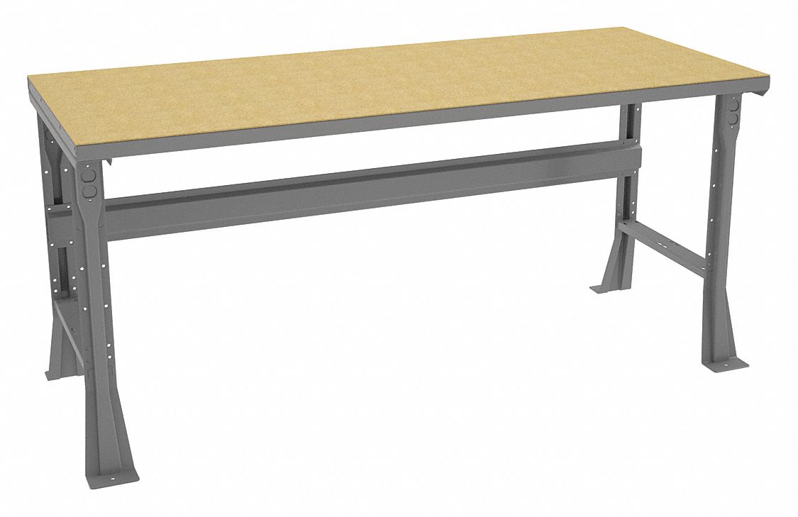TENNSCO, Fixed Ht, Particleboard, Workbench - 39FL59|WB-1-3072SHB ...
