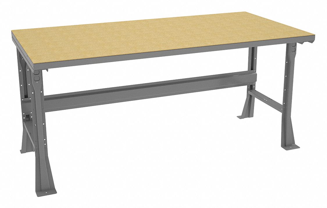 TENNSCO, Fixed Ht, Particleboard, Workbench - 39FL60|WB-1-3672SHB ...