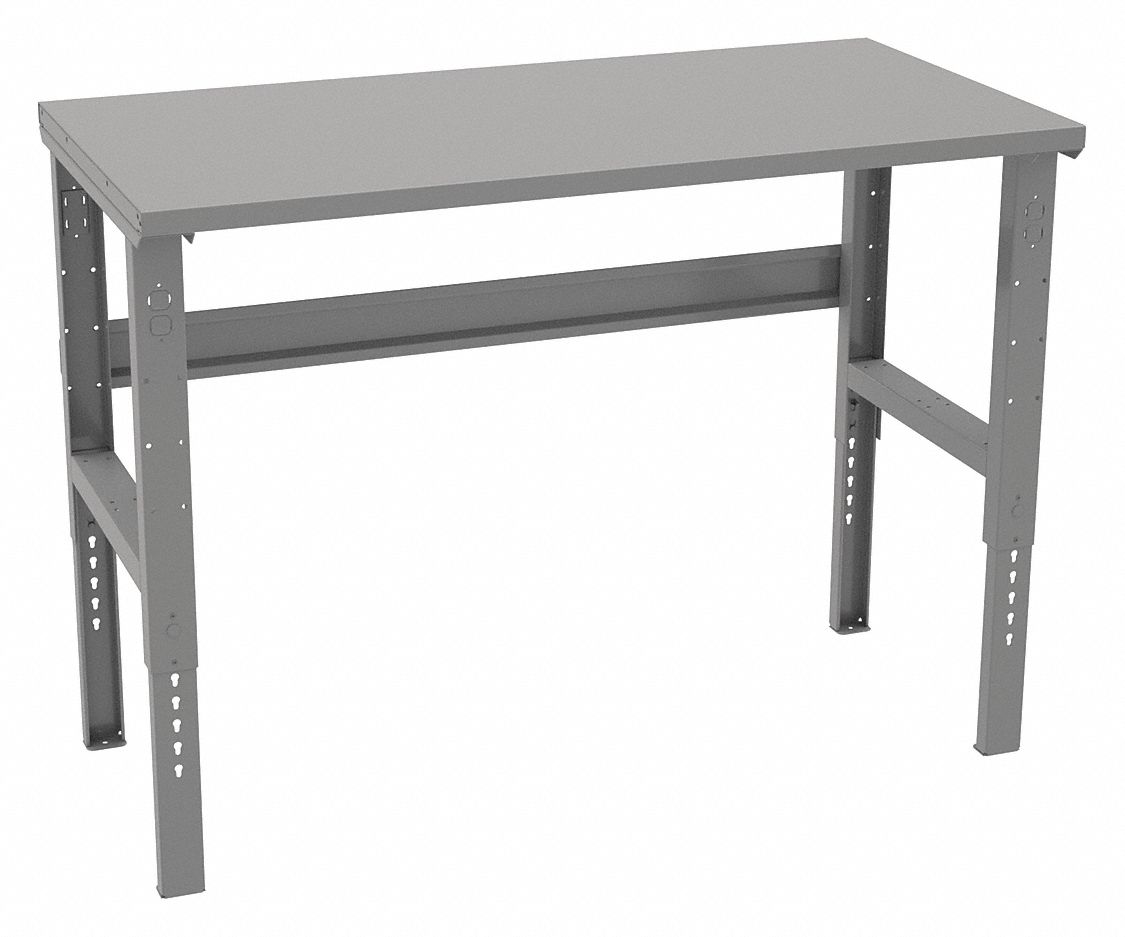 TENNSCO, Adj Ht, Steel, Workbench - 39FL69|WBAT-1-3060S - Grainger