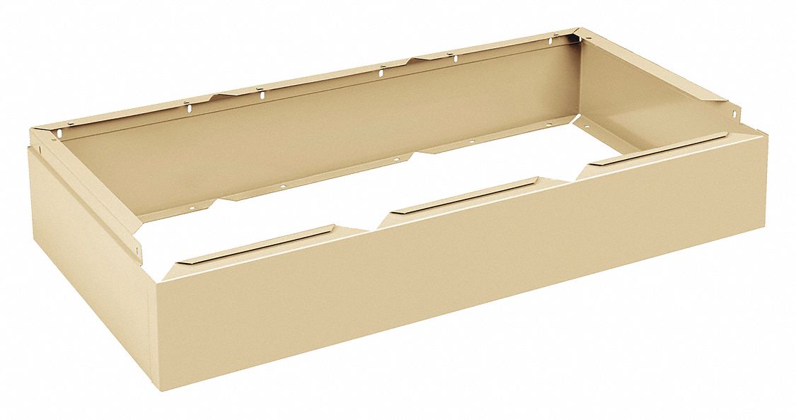 TENNSCO, 36 in x 18 in x 6 in, 36 in Footplate Wd, Locker Base - 39FP08 ...