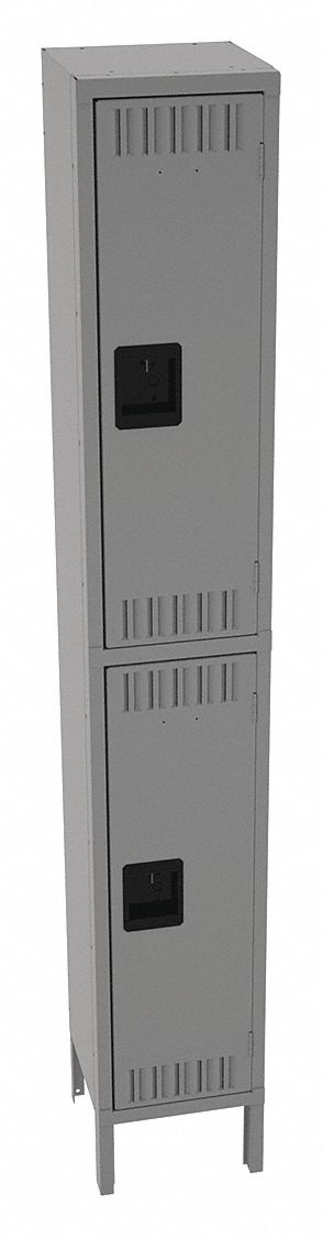 TENNSCO, 12 in x 12 in x 78 in, Louvered, Wardrobe Locker - 39FP13|DTS ...