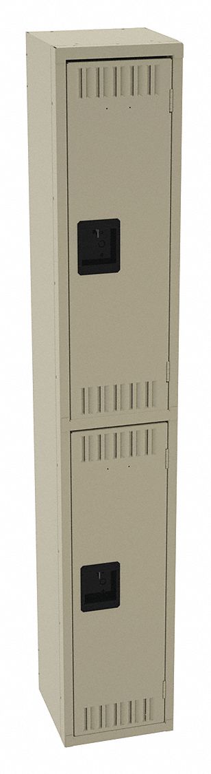 TENNSCO, 12 in x 12 in x 72 in, Louvered, Wardrobe Locker - 39FP18|DTS ...