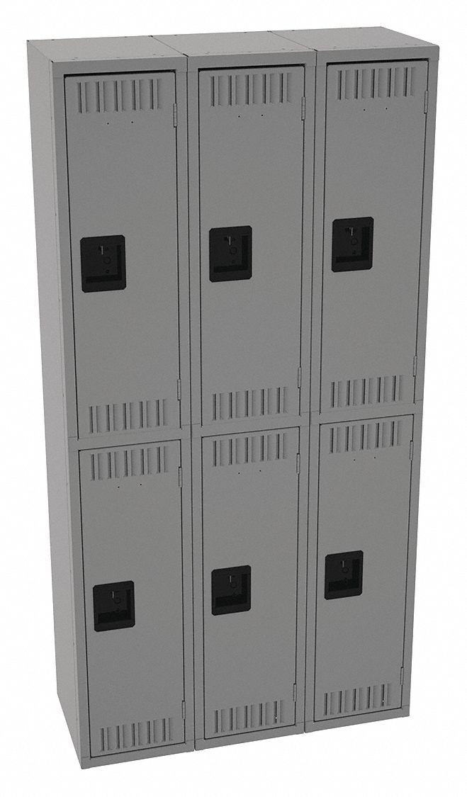 TENNSCO, 36 in x 15 in x 72 in, Louvered, Wardrobe Locker - 39FP23|DTS ...