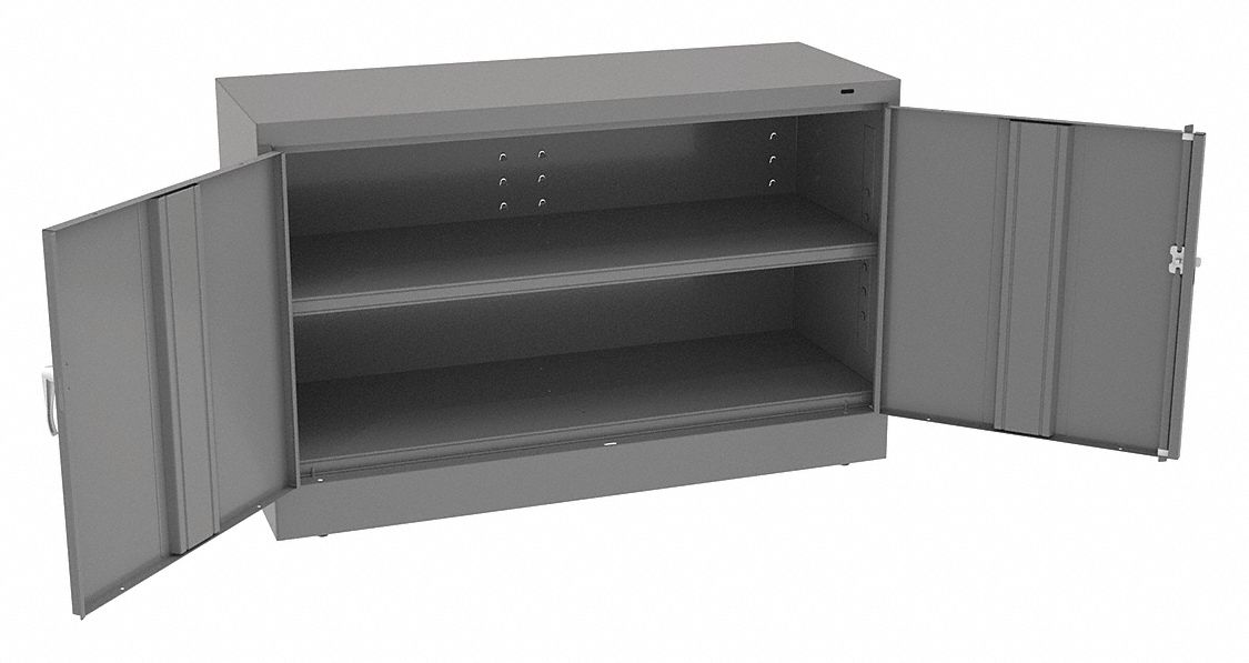 TENNSCO, 48 in x 18 in x 30 in, Swing Handle & Keyed, Storage Cabinet ...