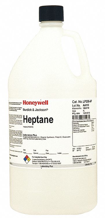 ACS, 4 L, Heptane - 39FZ61|LP206-4P - Grainger